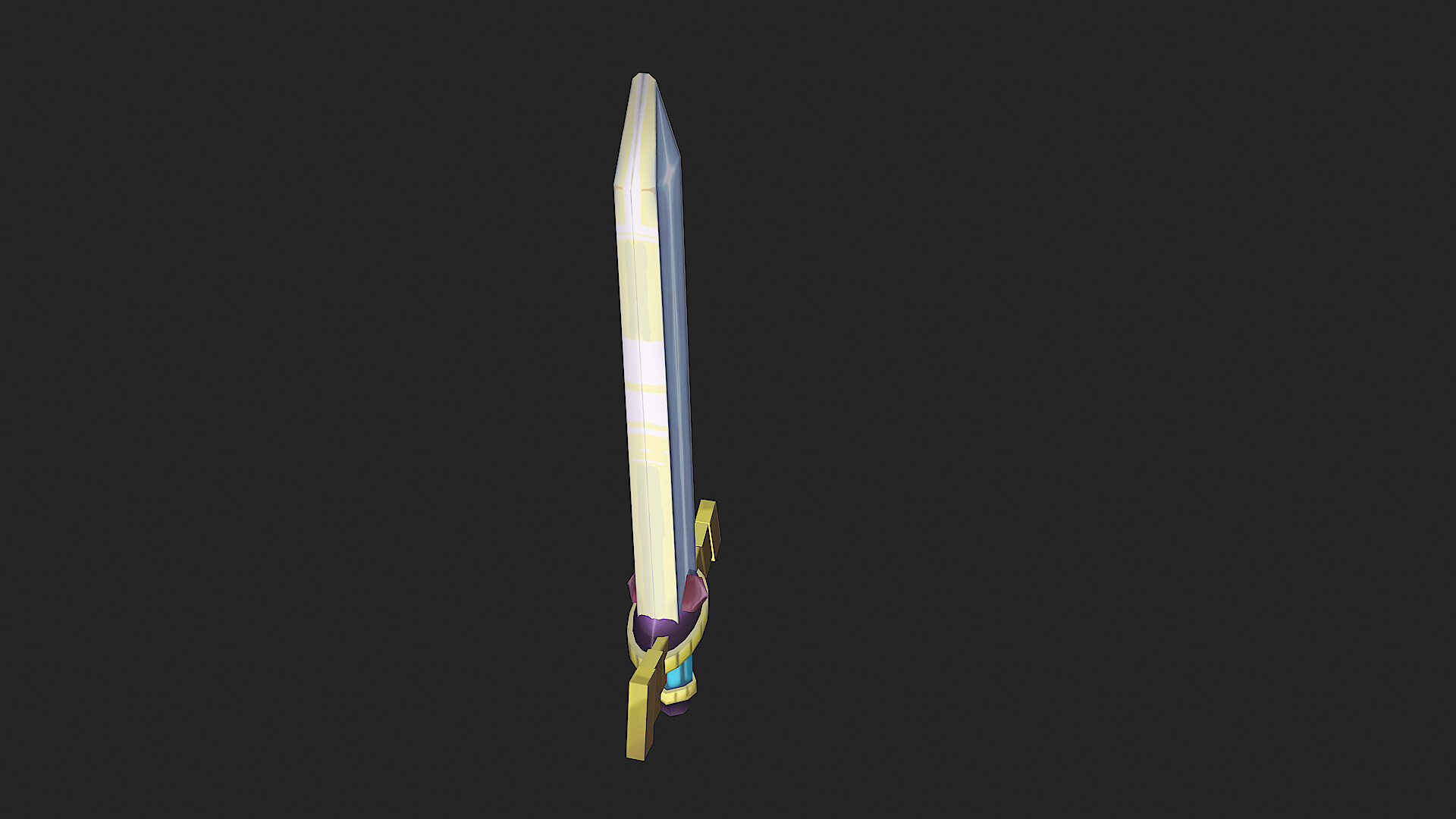 ArtStation - Sword 3D Modeling Imitaion