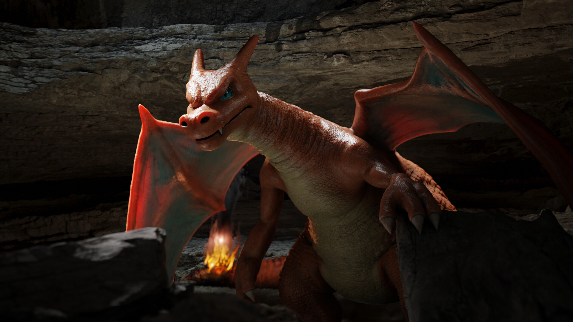 ArtStation - Charizard - Blender Sculpt