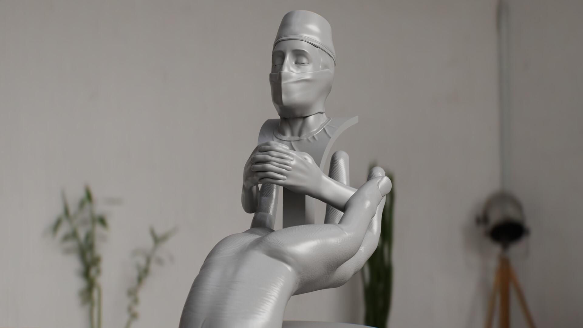 ArtStation - TRUSTED HAND SCULPT