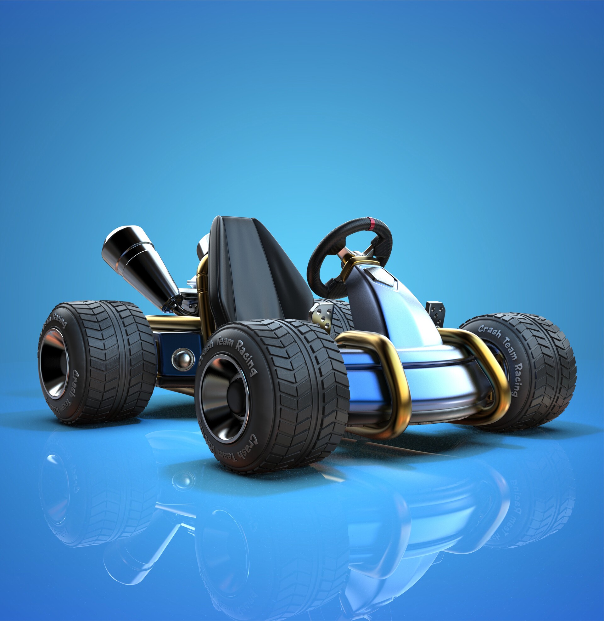 Thiago Davet - Crash Team Racing Nitro Fueled (fanart)