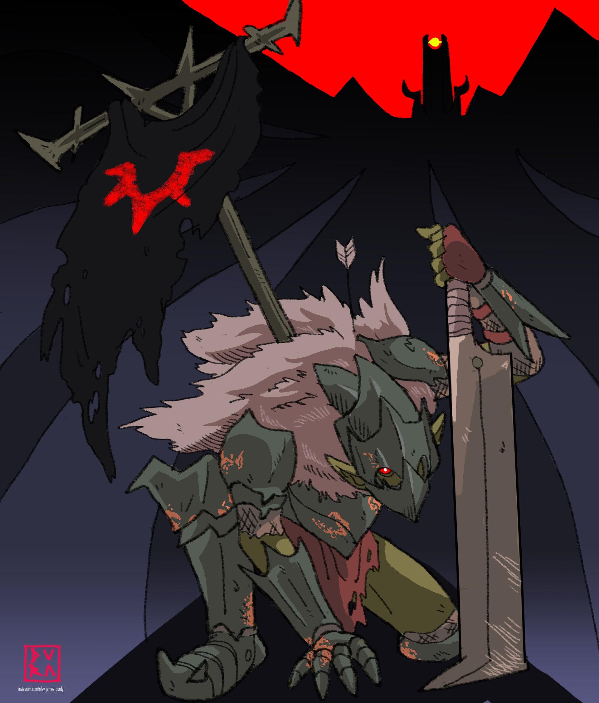 ArtStation - RUST - Inktober#23