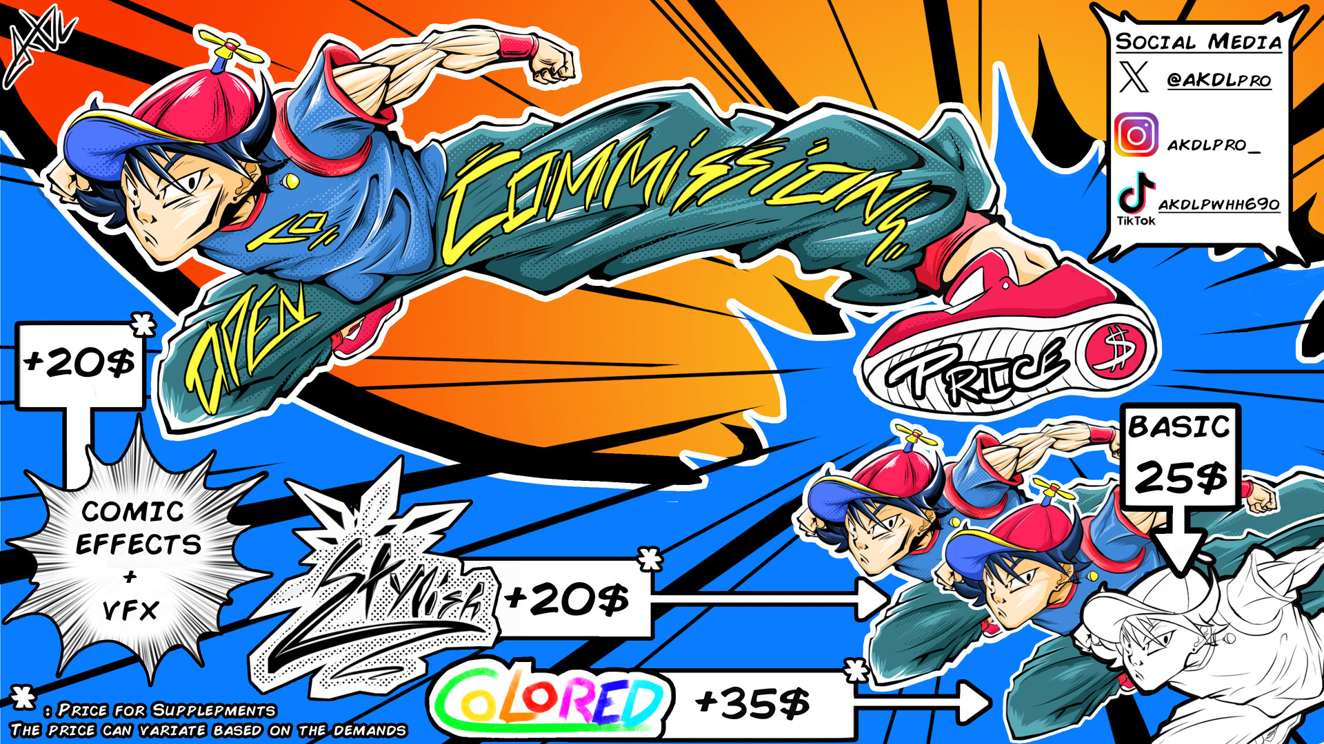 ArtStation - Affiche pour commissions