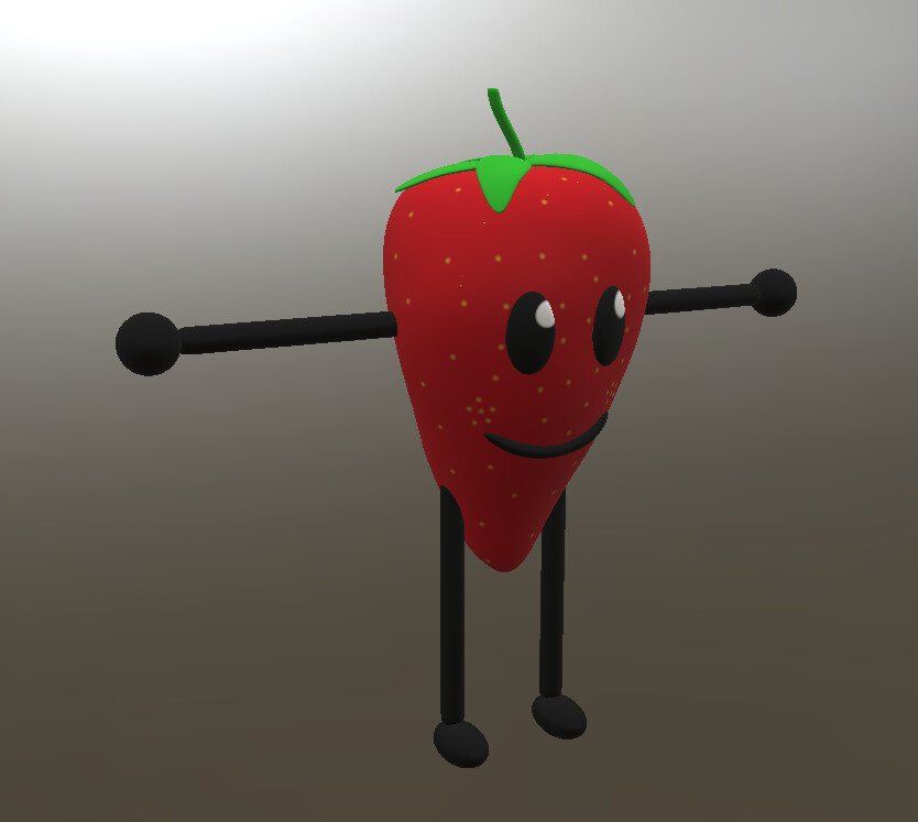 ArtStation - Strawberry Character