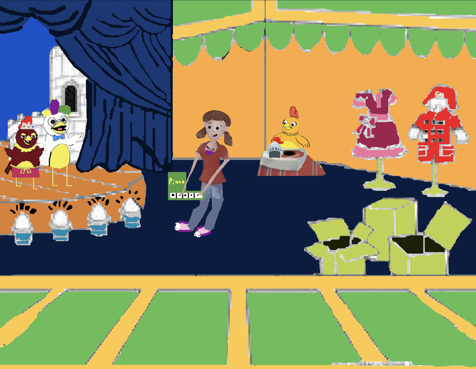 ArtStation - Night Time Knight (Chica Rocks)