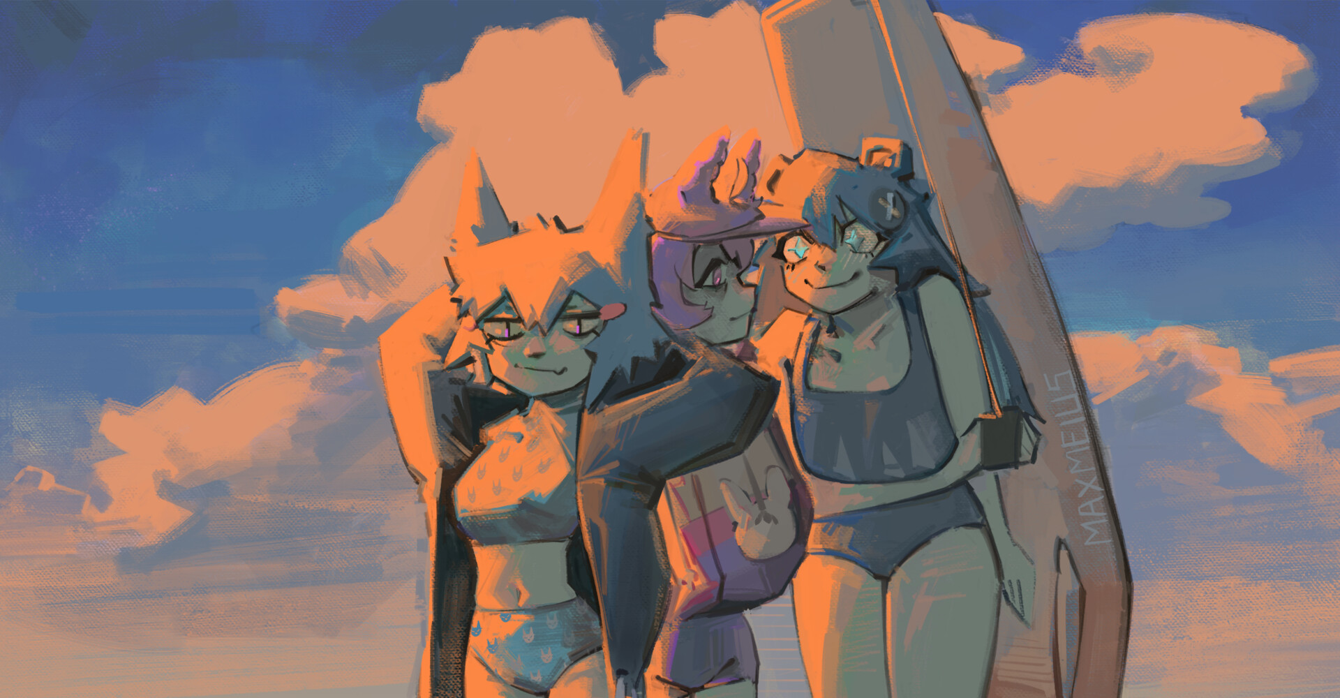 ArtStation - Phase beach day