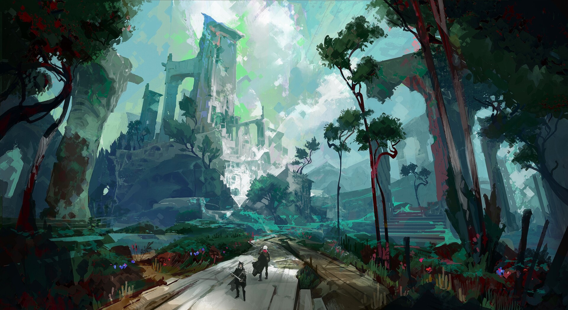 ArtStation - green path