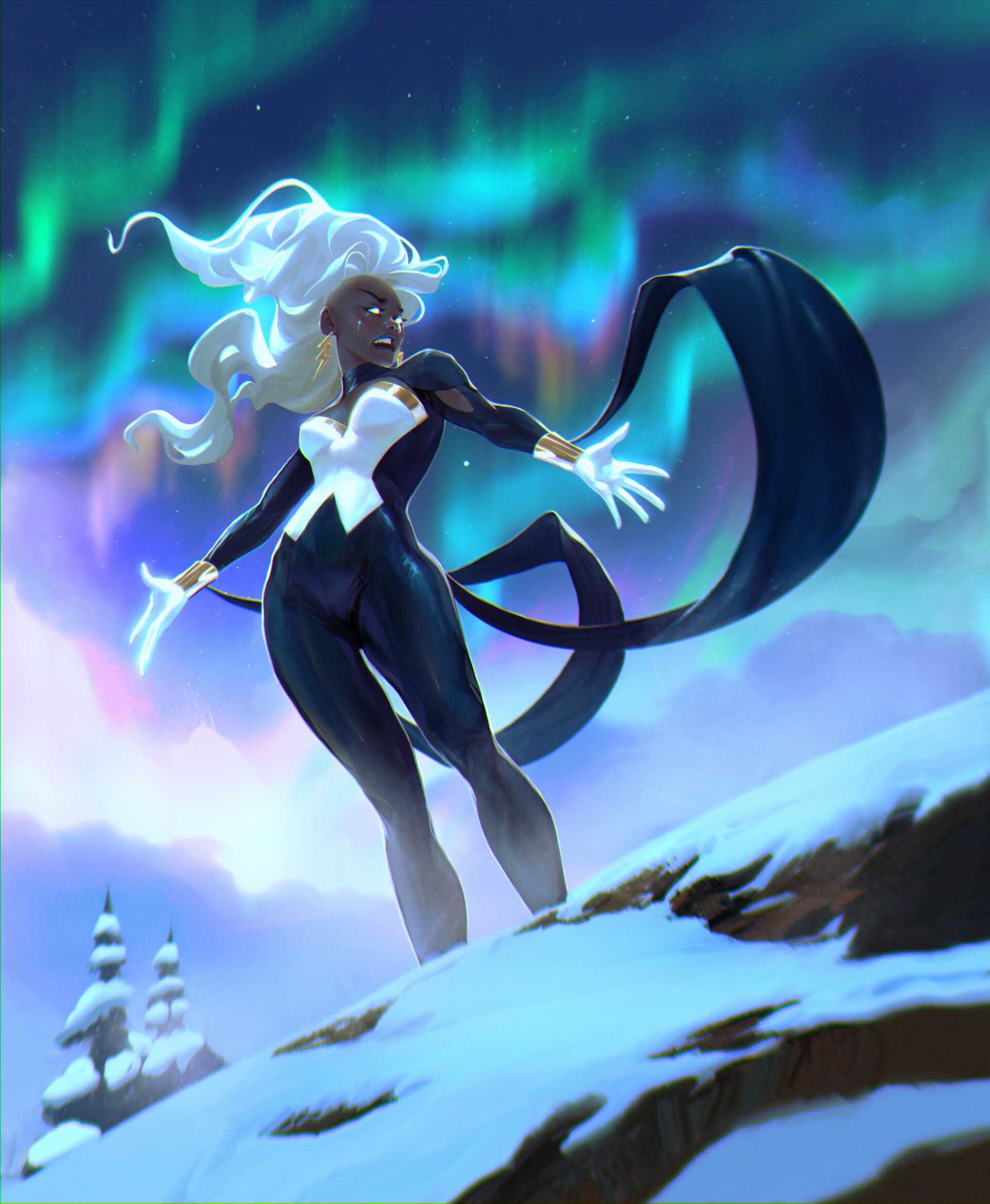 Pauline Voß - MtG Card Manamorphose, Storm from Marvel