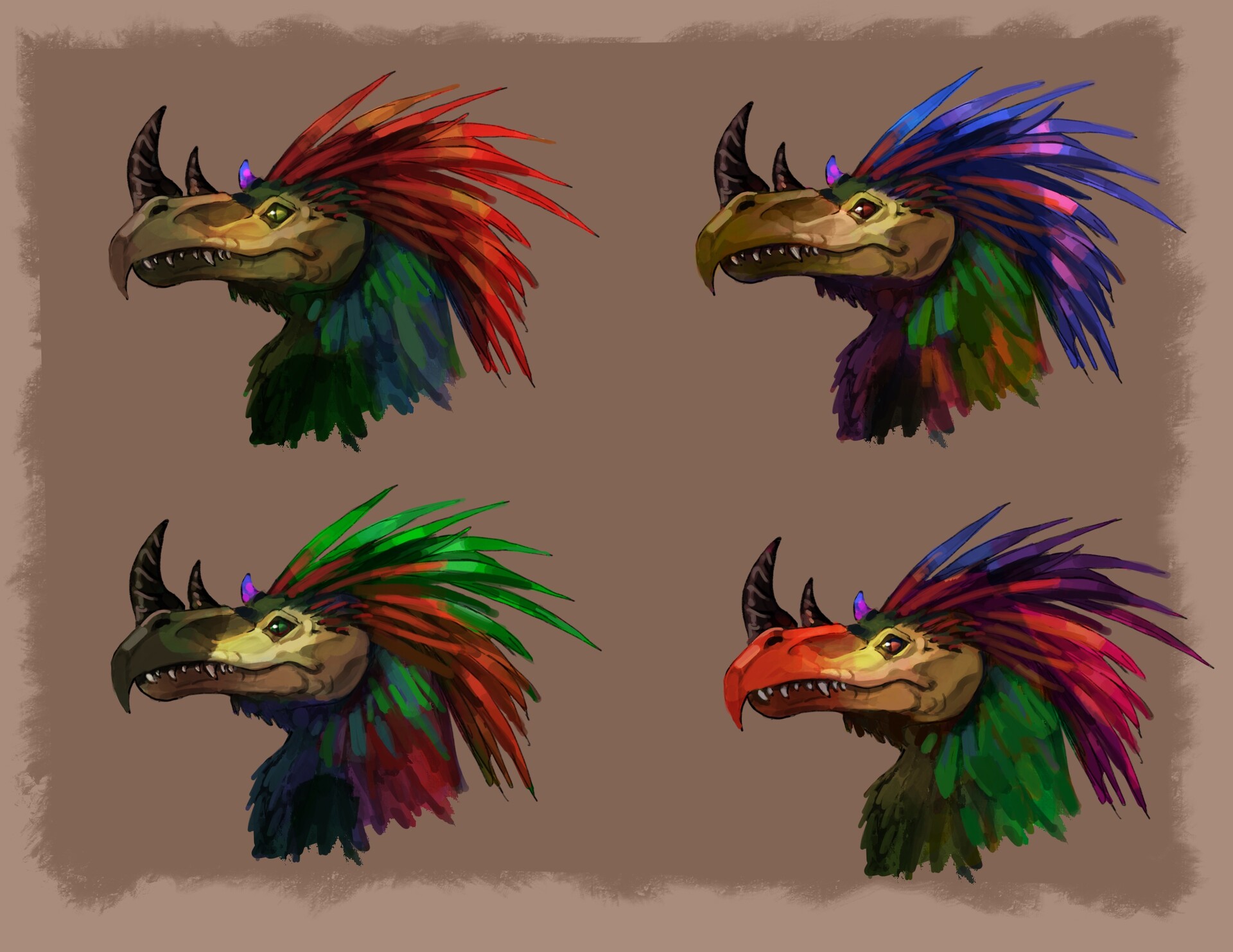 ArtStation - Raptor concepts