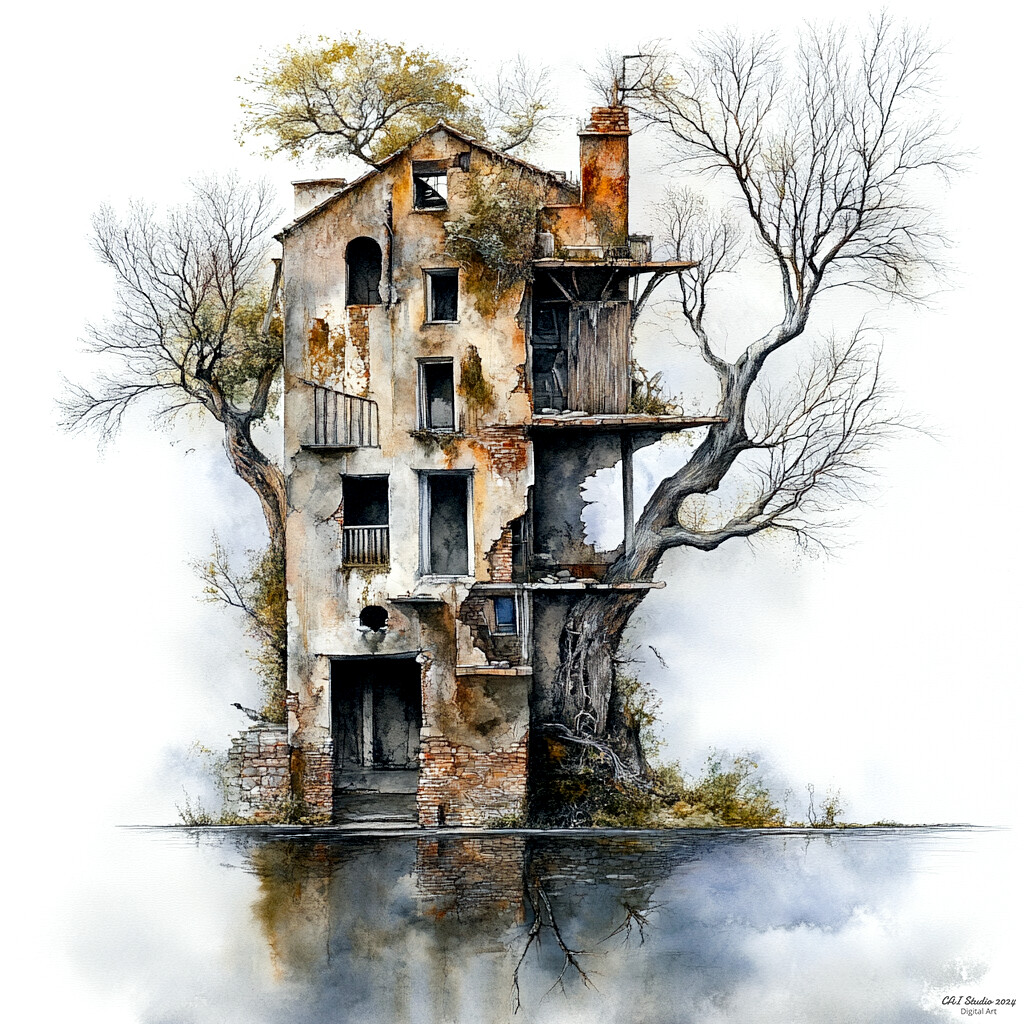 ArtStation - Tree houses