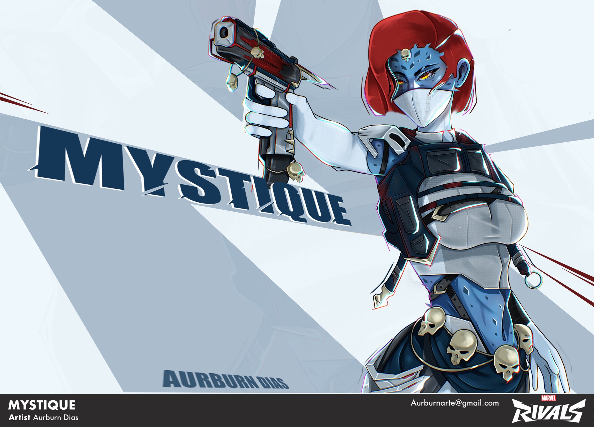 ArtStation - Mystique Concept Art | Marvel Rivals