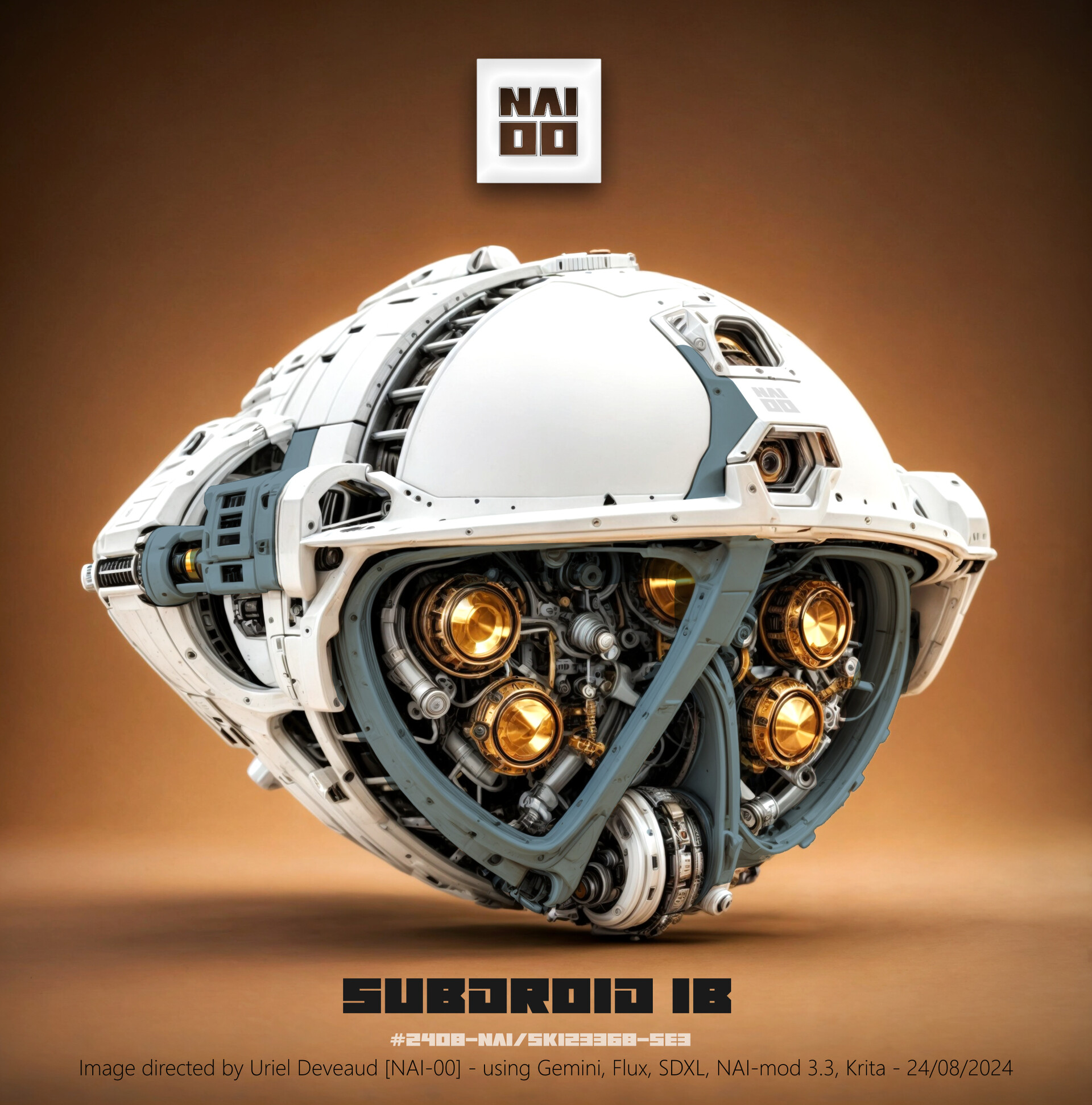 ArtStation - NAI 00 - "SUBDROID IB"