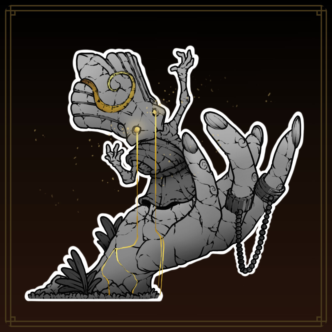 ArtStation - Porky's Goldtober Day 25: Sigil