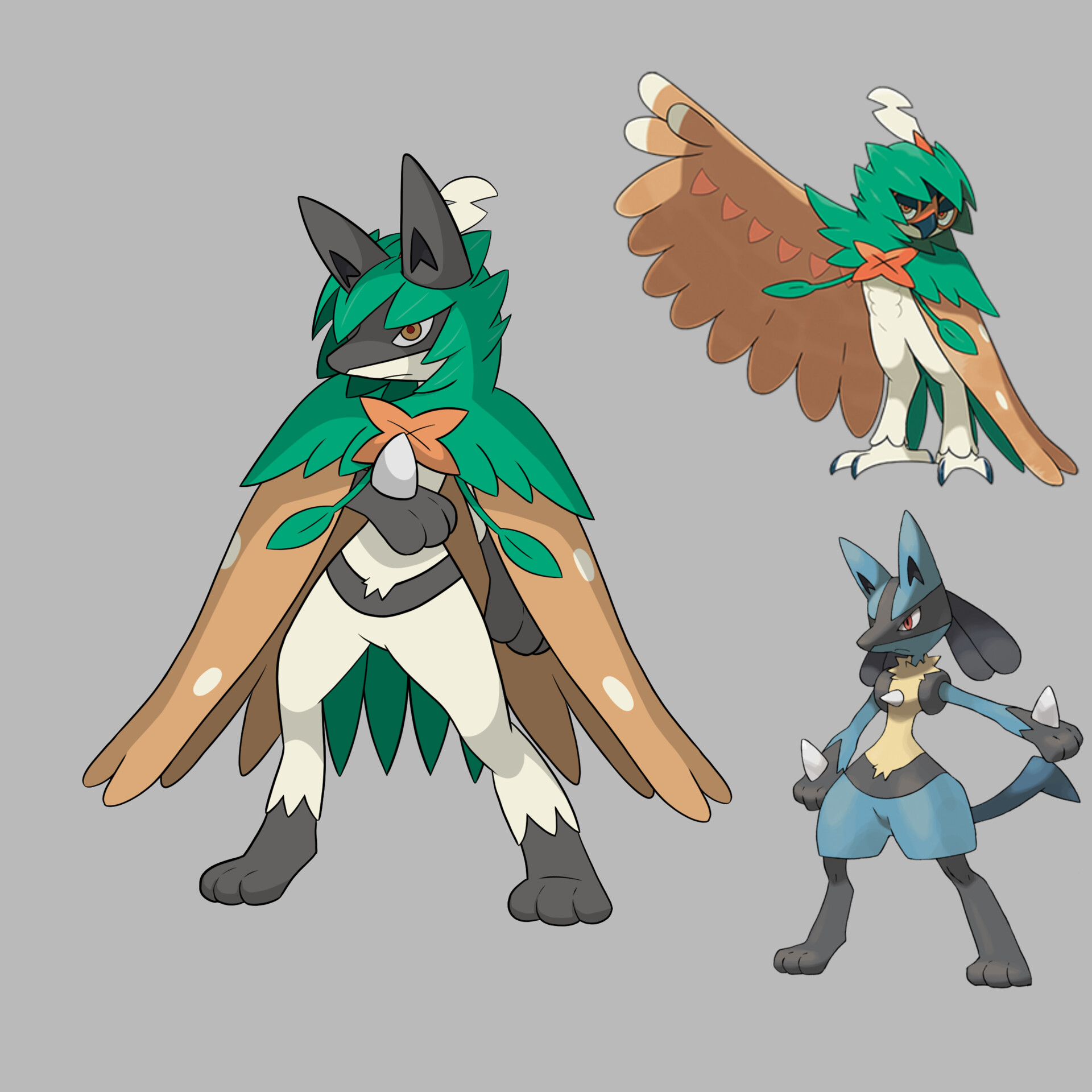 ArtStation - Pokemon Fusion