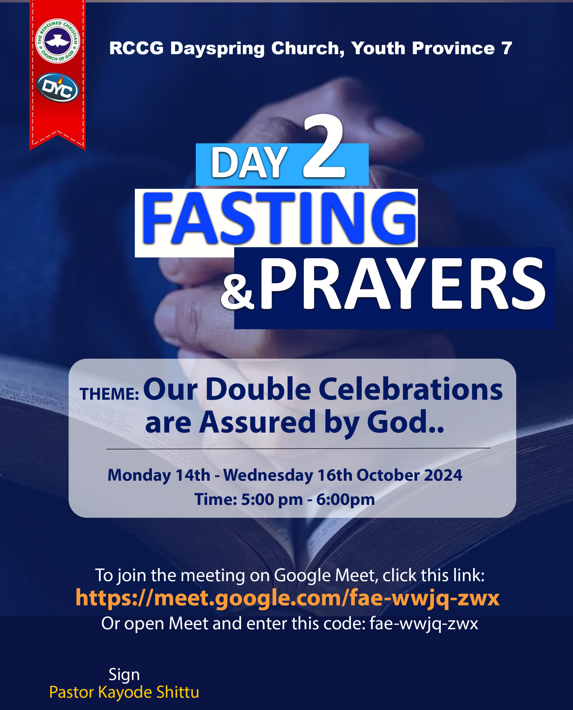 ArtStation - Flyer Design for RCCG