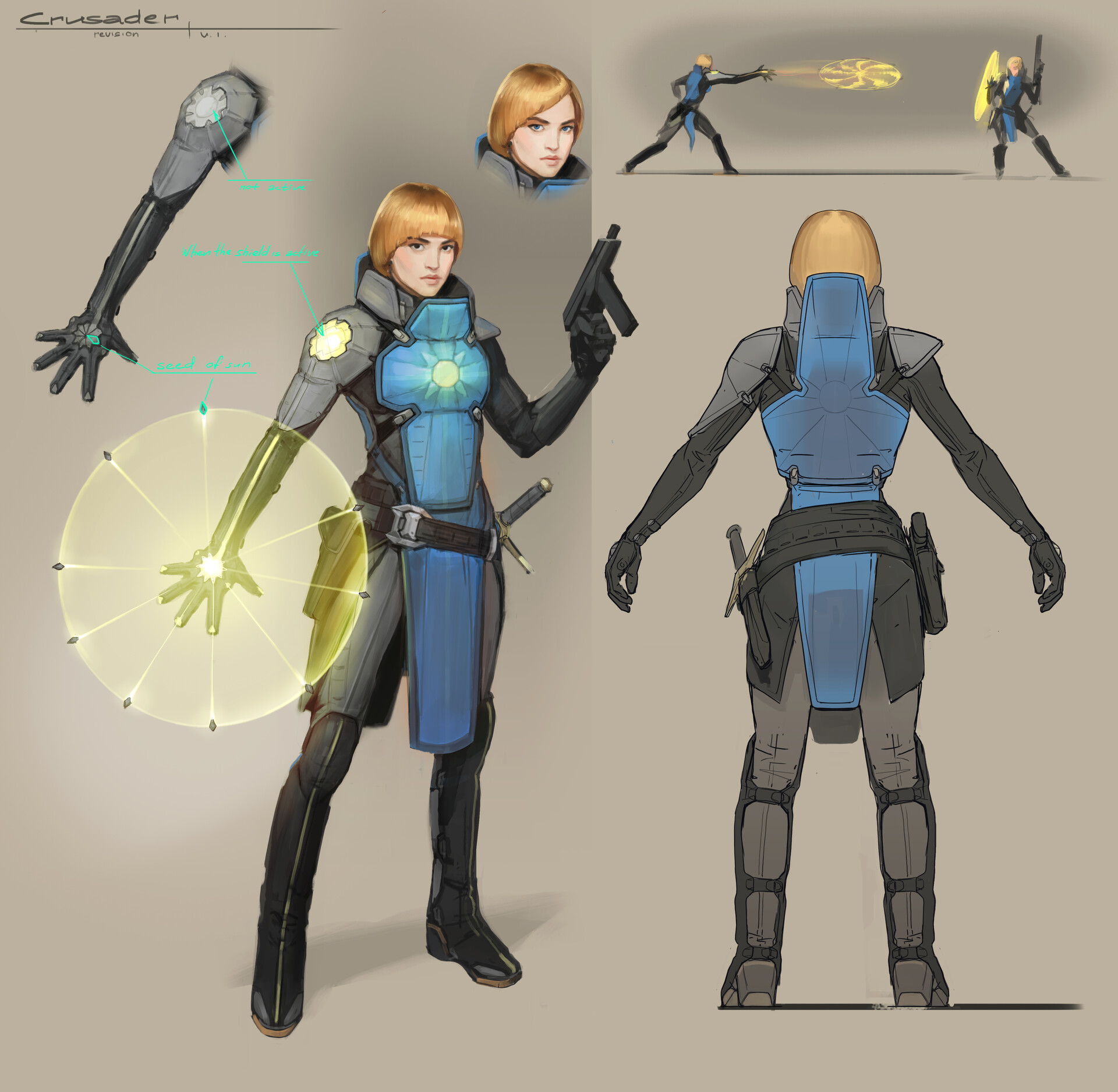 ArtStation - Crusader concept
