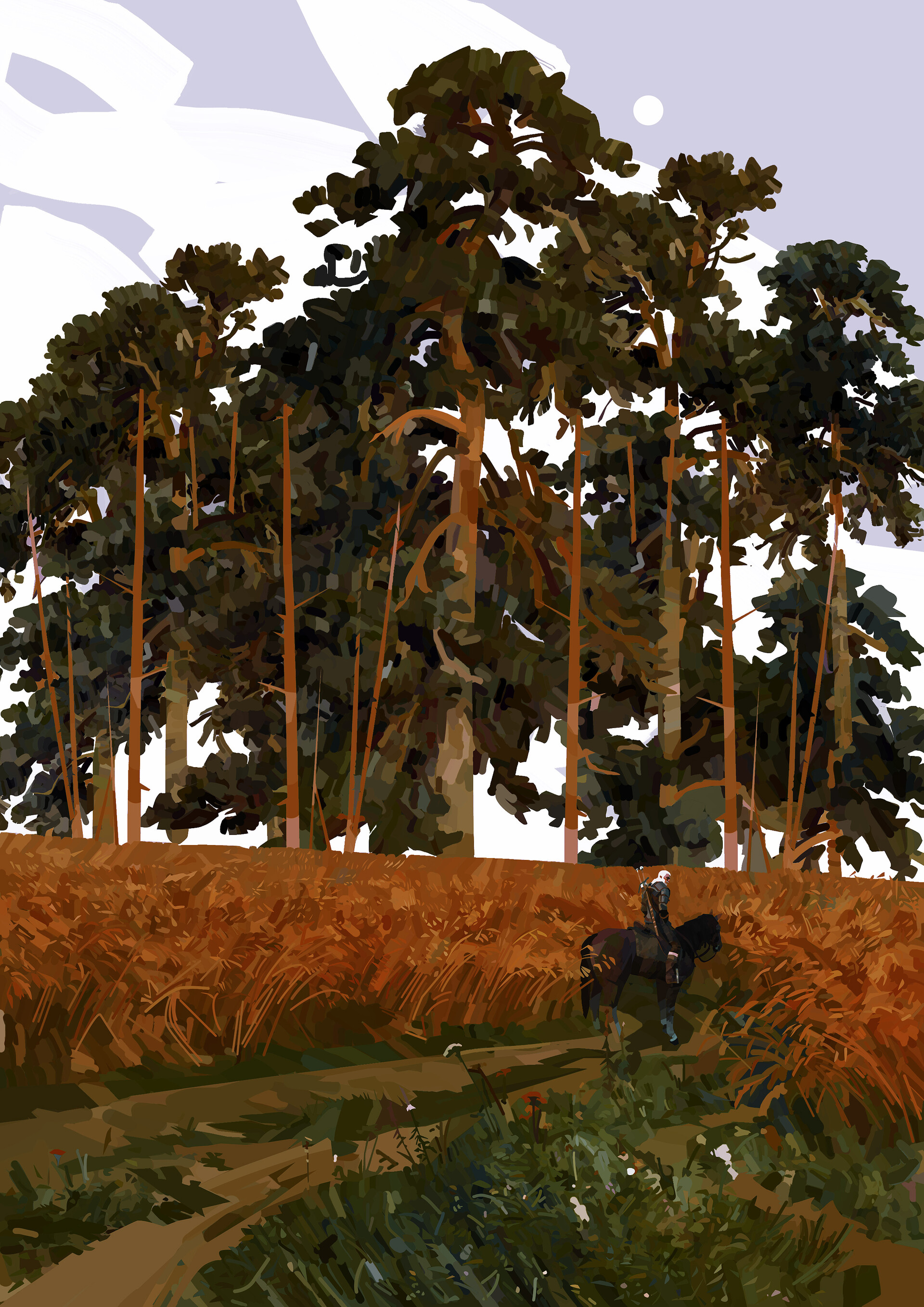 ArtStation - The Red Tree. (Witcher Wild Hunt)