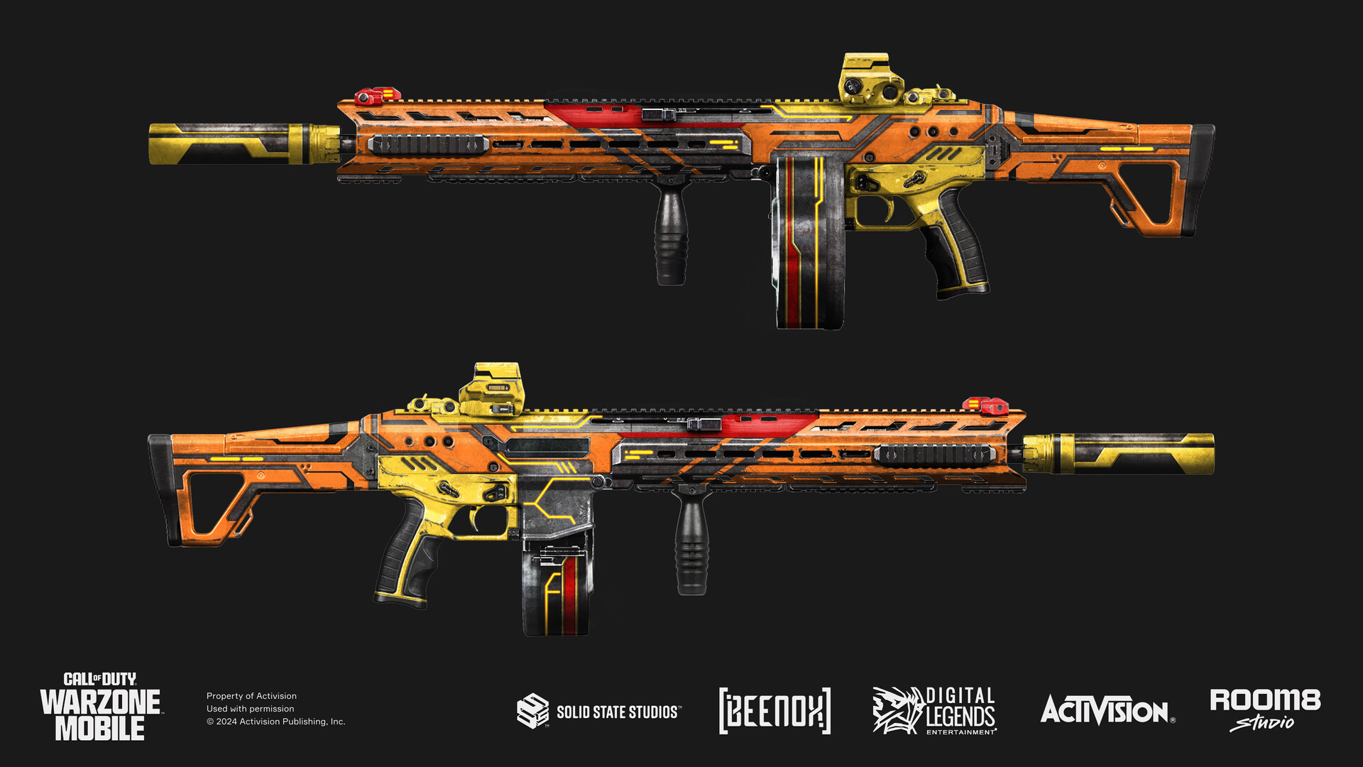 Room 8 Studio - Portfolio - Weapons Concept Art (Call of Duty: Warzone ...