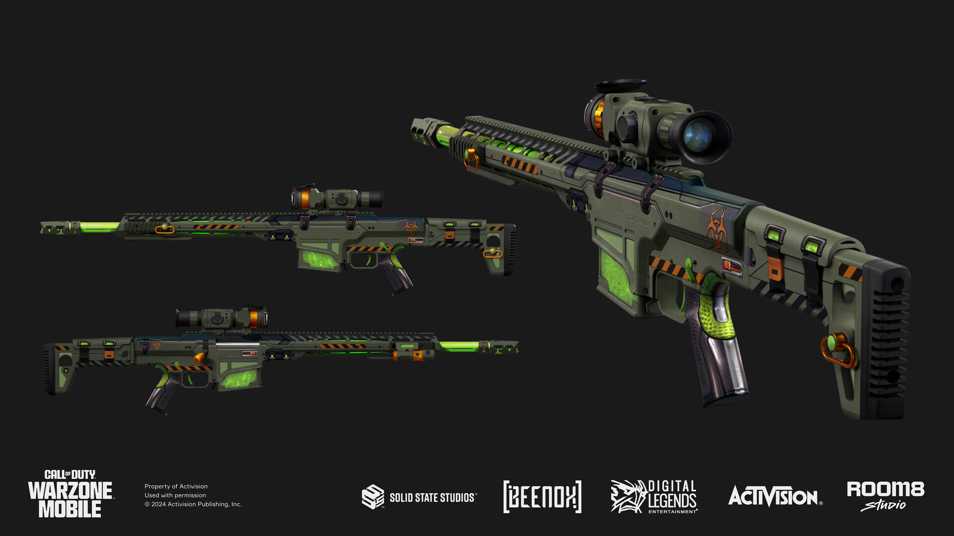 Room 8 Studio - Portfolio - Weapons Concept Art (Call of Duty: Warzone ...