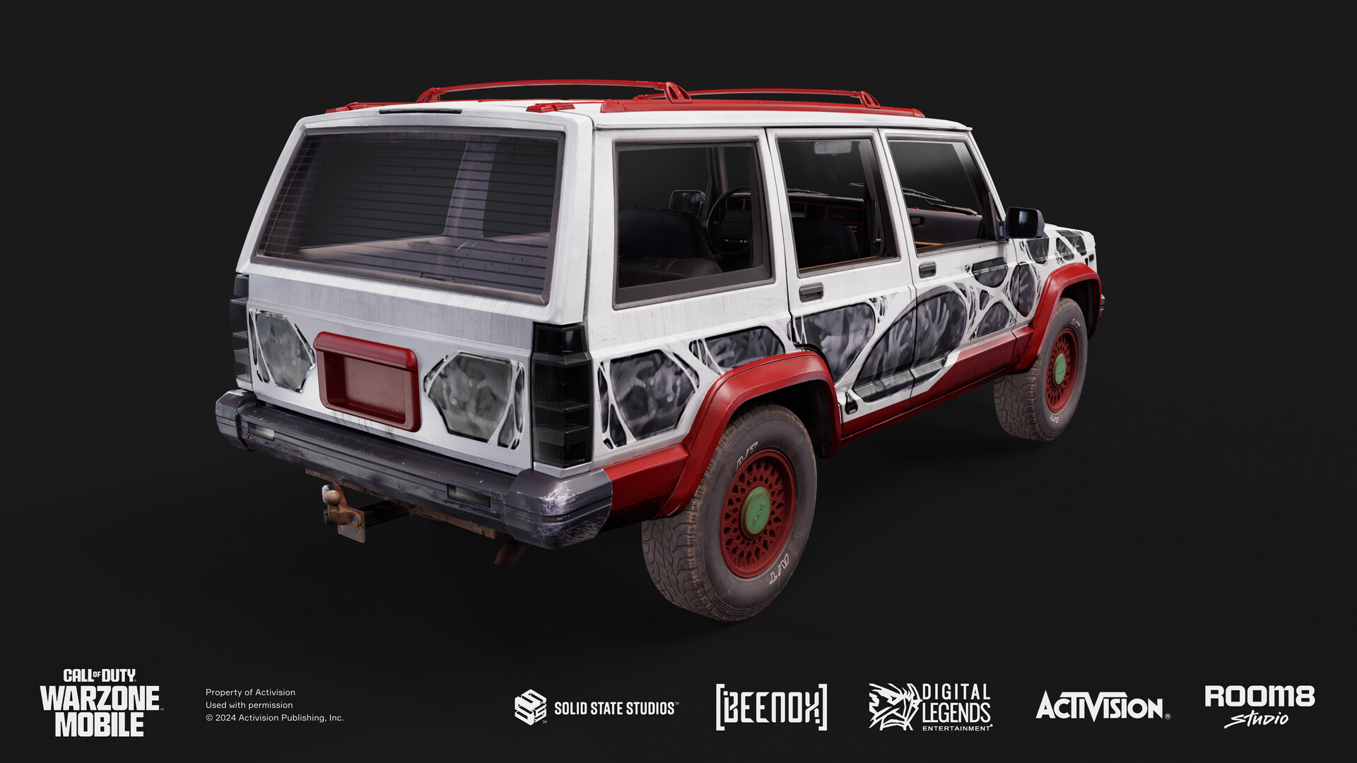 Room 8 Studio - Portfolio - SUV 1995 (Call of Duty: Warzone Mobile)