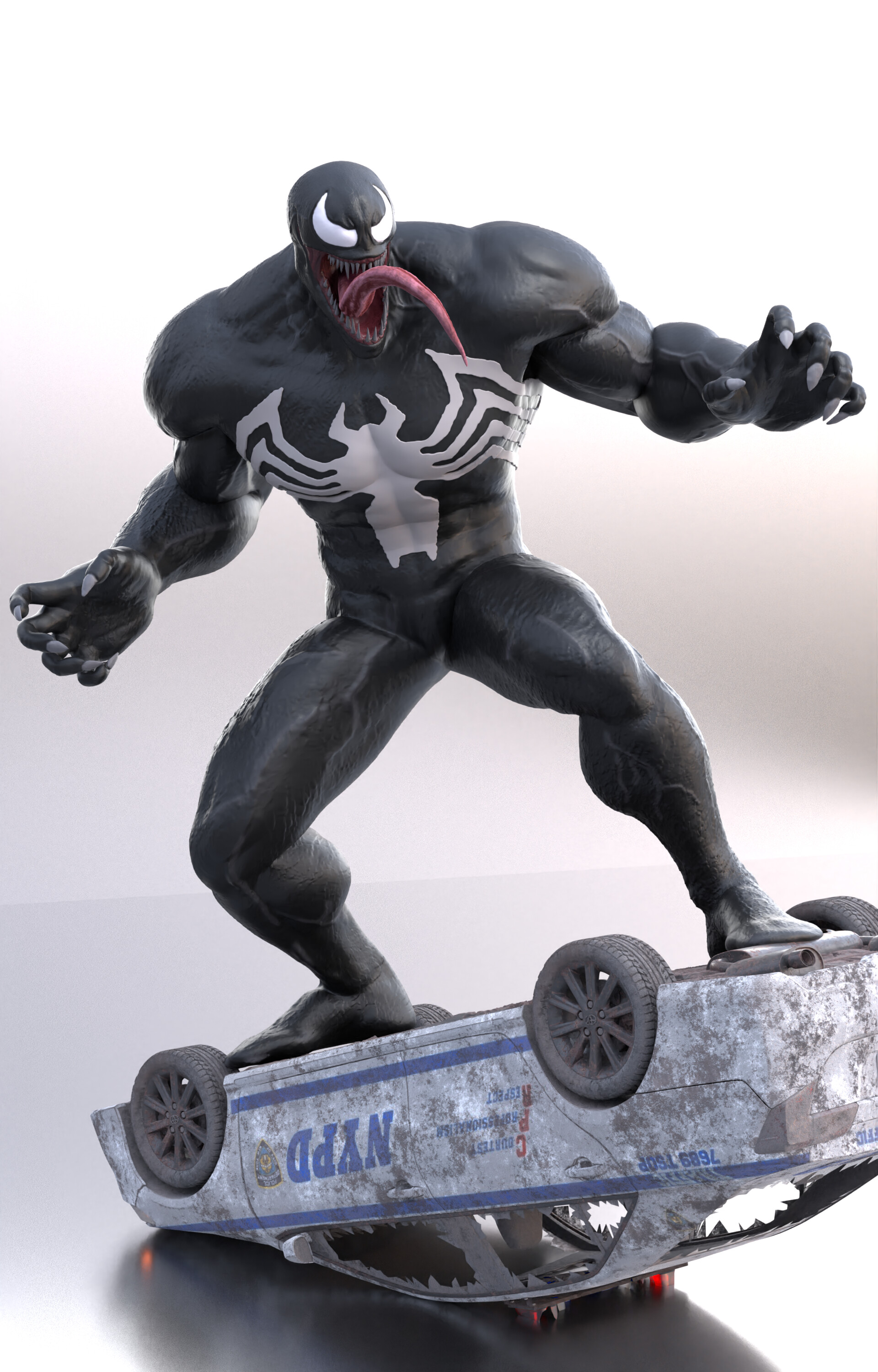 ArtStation - Venom Hight Poly model