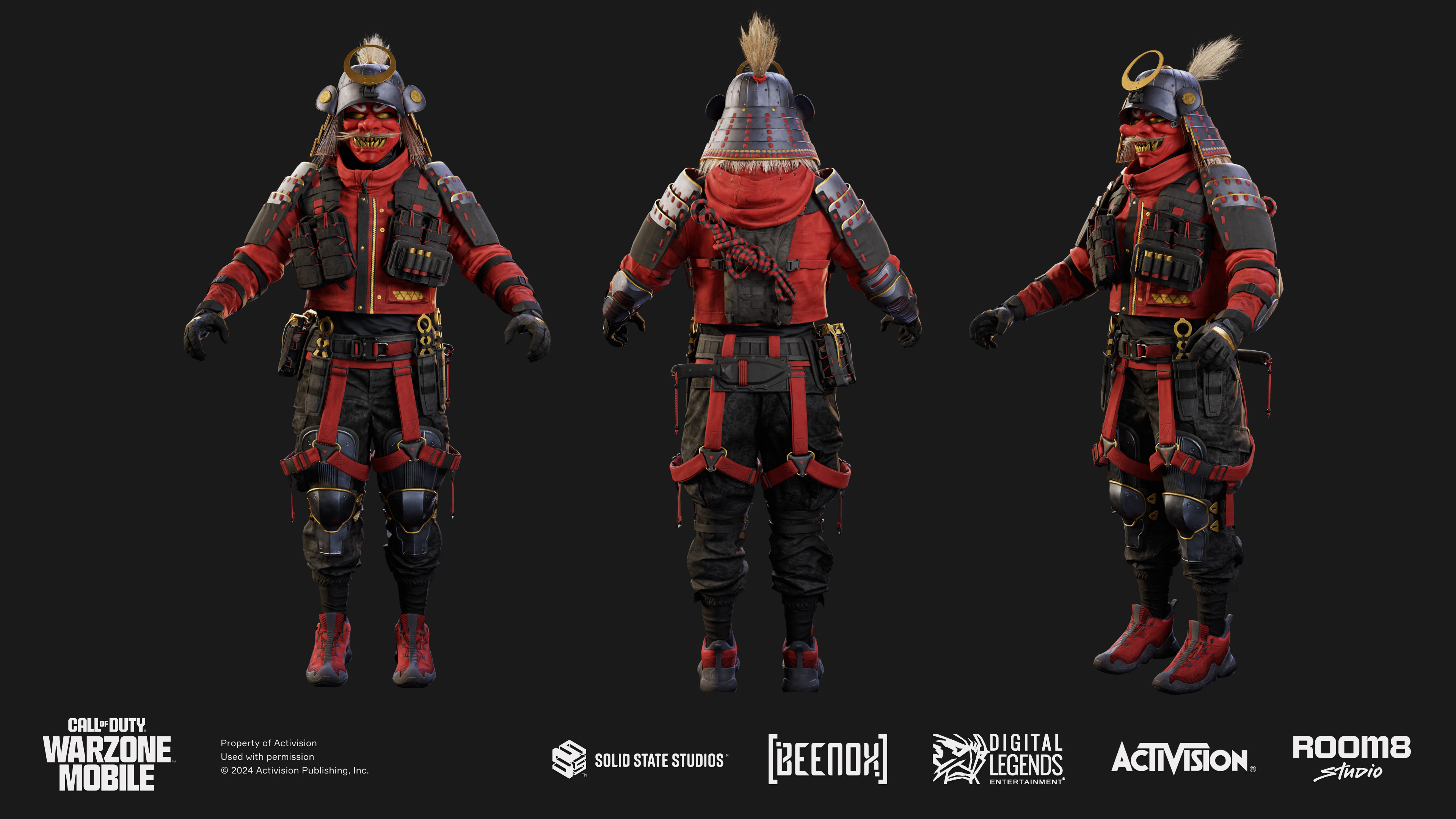 Room 8 Studio - Portfolio - 3D Characters (Call of Duty: Warzone Mobile)