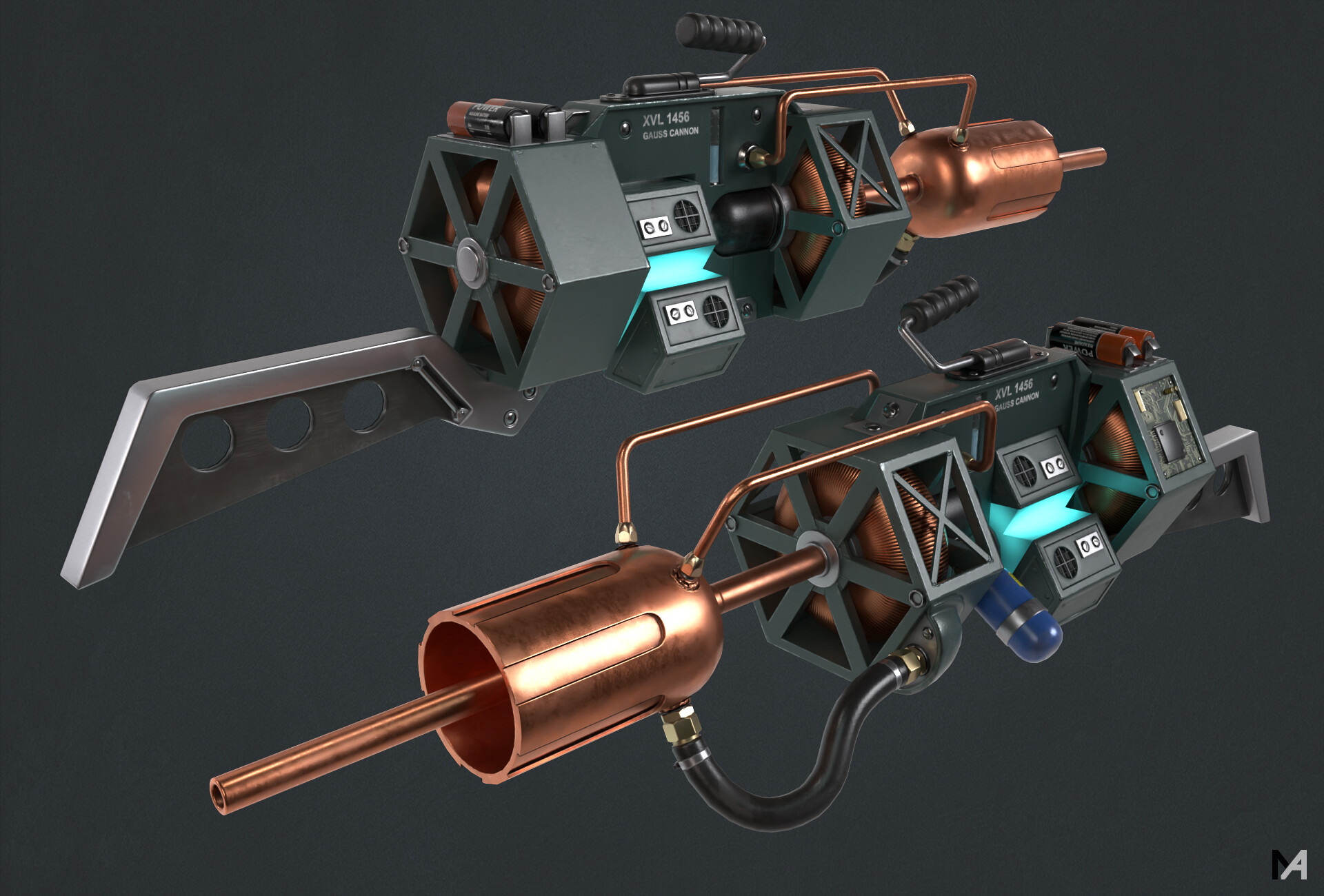 Gauss Gun Half Life