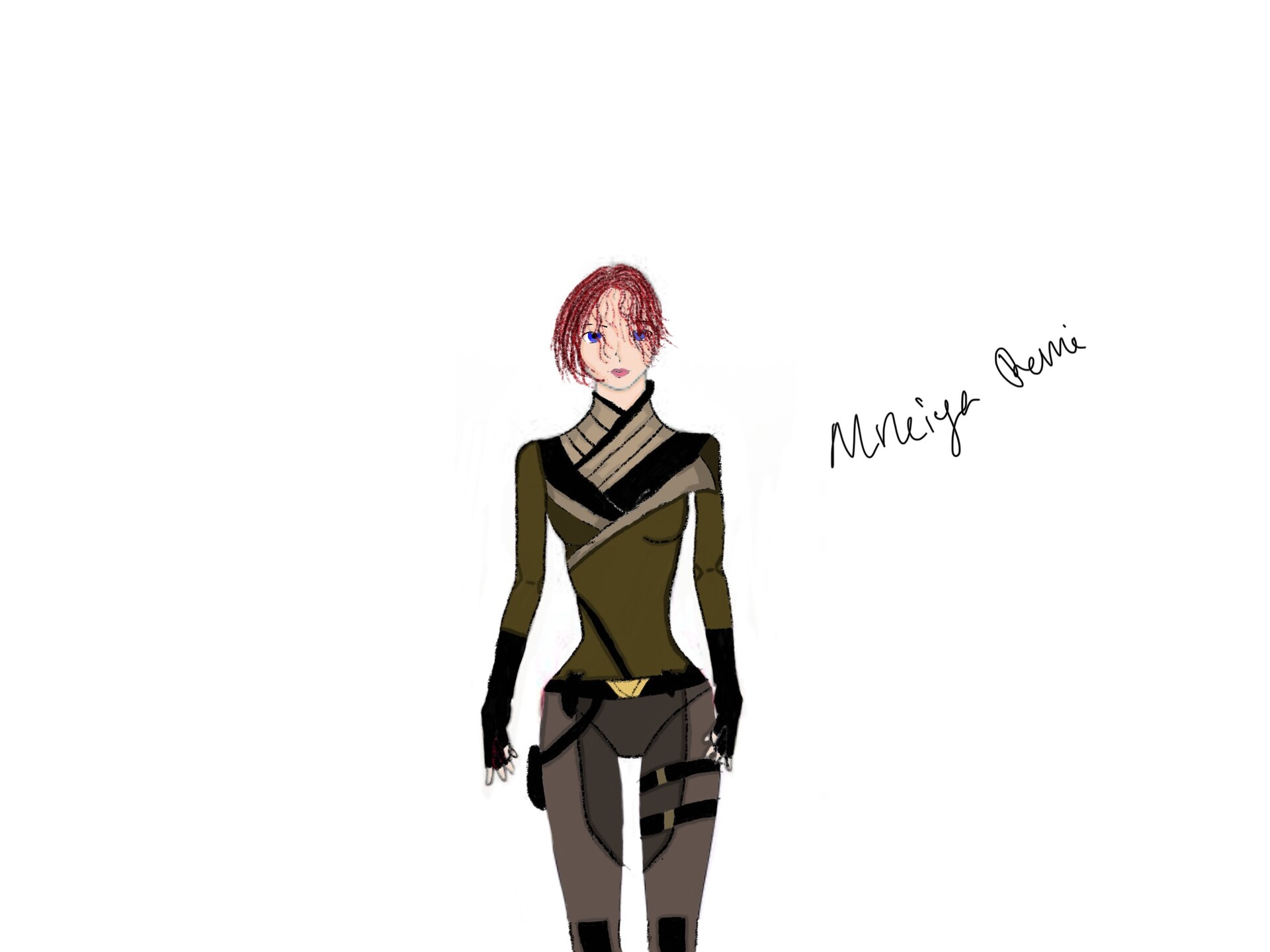 ArtStation - Star trek character: Remi