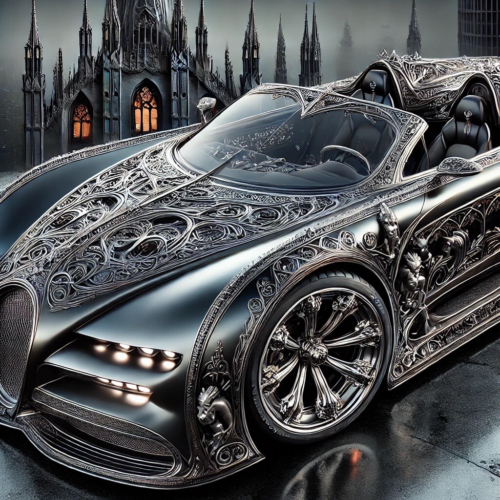 ArtStation - “GOTHIC CAR”