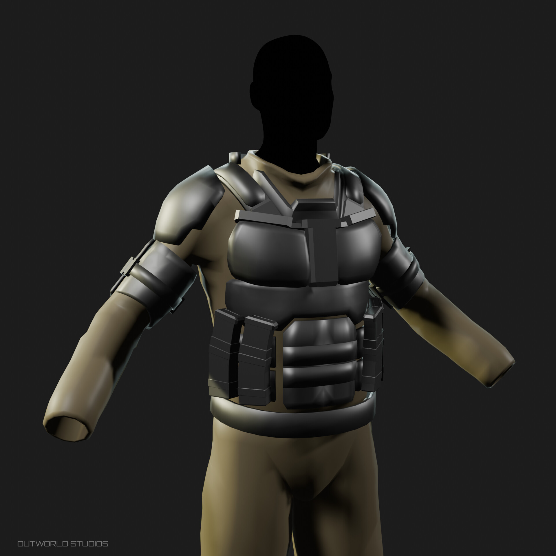 Outworld Studios - Scifi EVA Combat Suit Wip