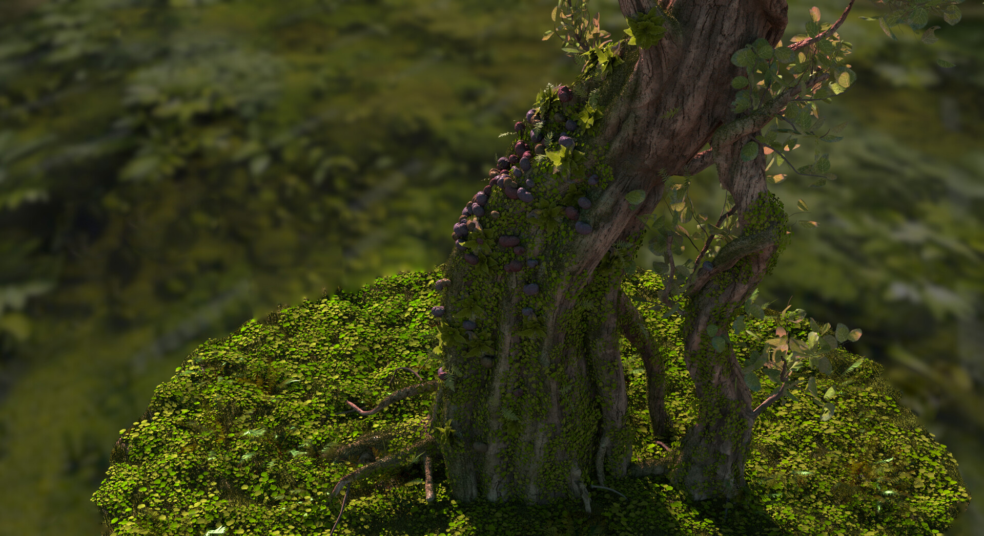 DOS SANTOS Guillaume - Stylized Tree