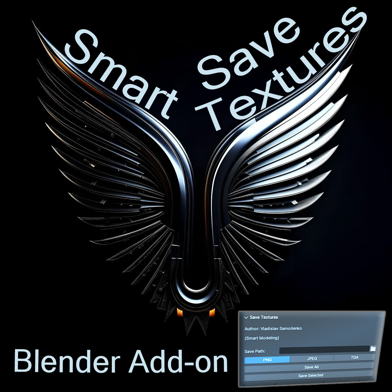 ArtStation - Smart Save Textures (Blender Add-on)