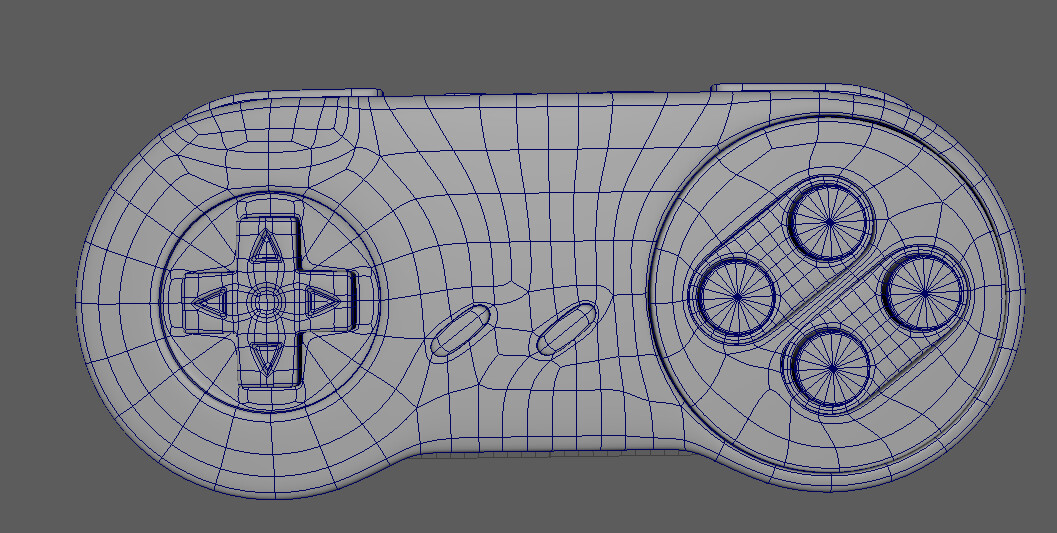 ArtStation - Nintendo controller 3d model