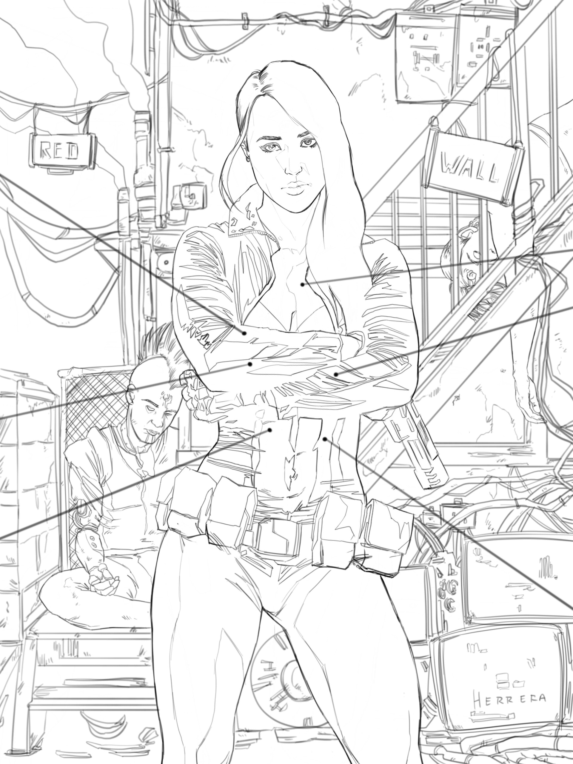 coloring page redwall