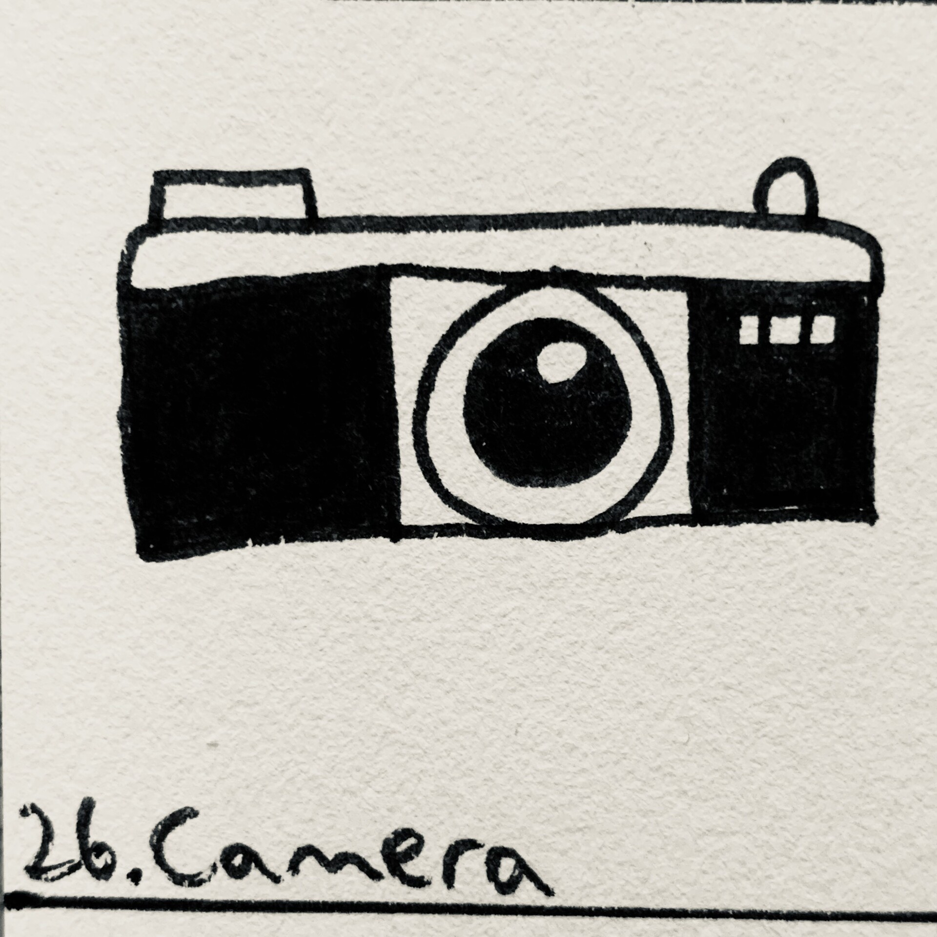ArtStation - Inktober 2024 Day 26 - Camera