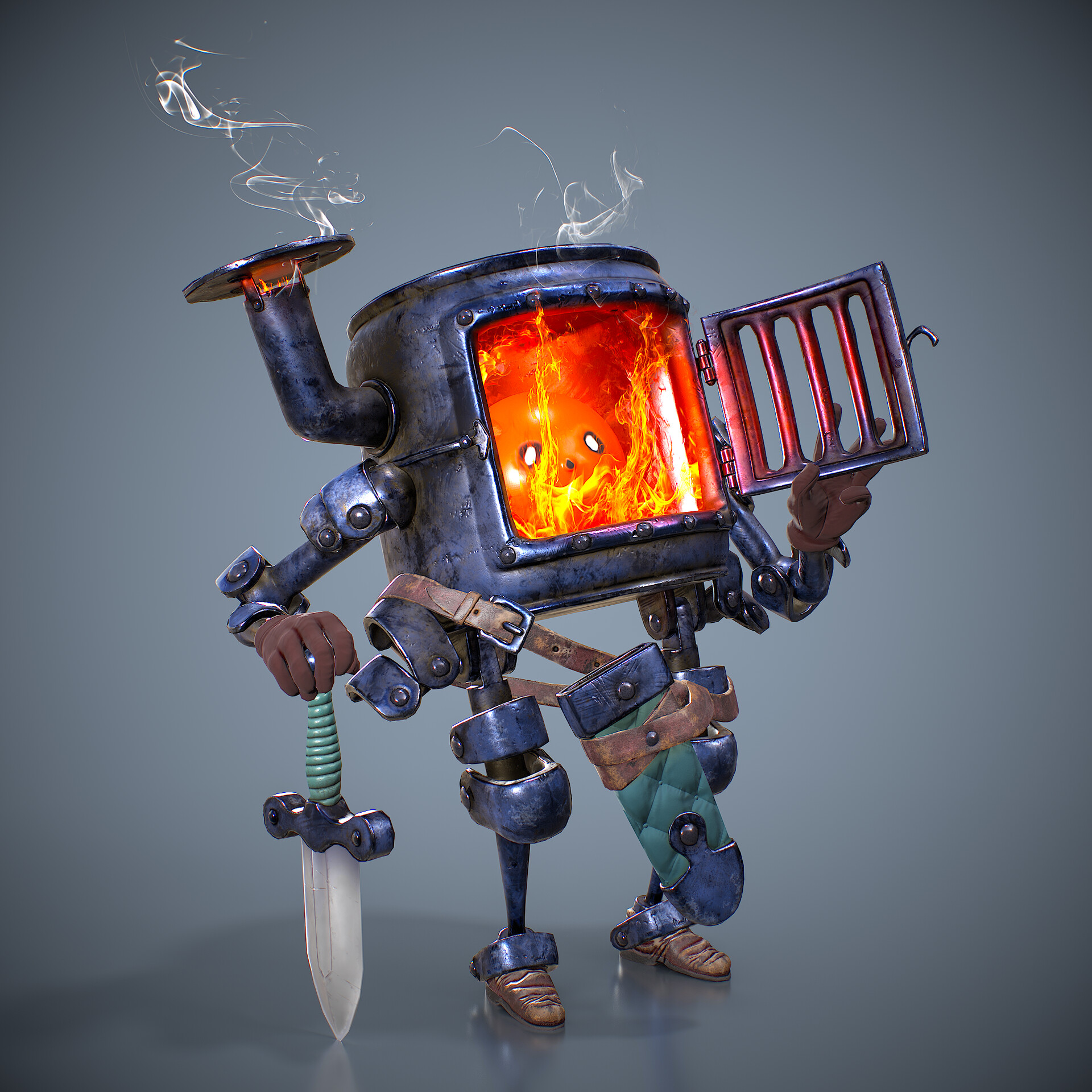 ArtStation - Furnace Knight