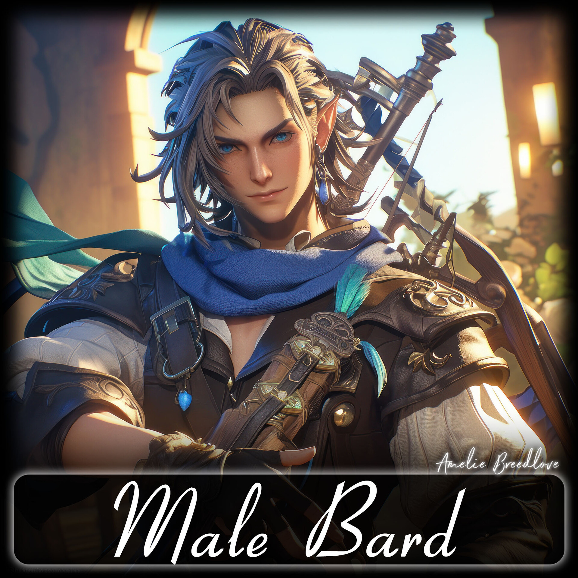 ArtStation - 420 Male Bard Reference Pack | 4K | v.196