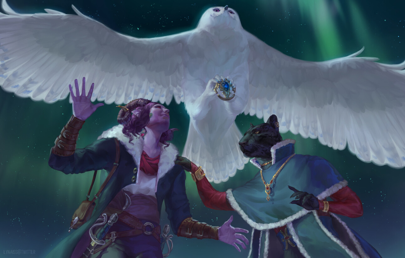 ArtStation - Snow Owl