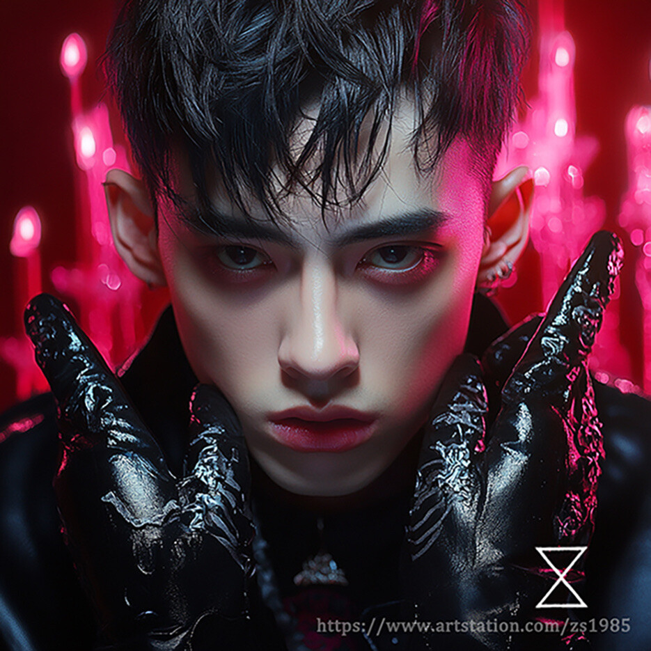 ArtStation - 我的男演员-（01）-by-ruoxin zhang