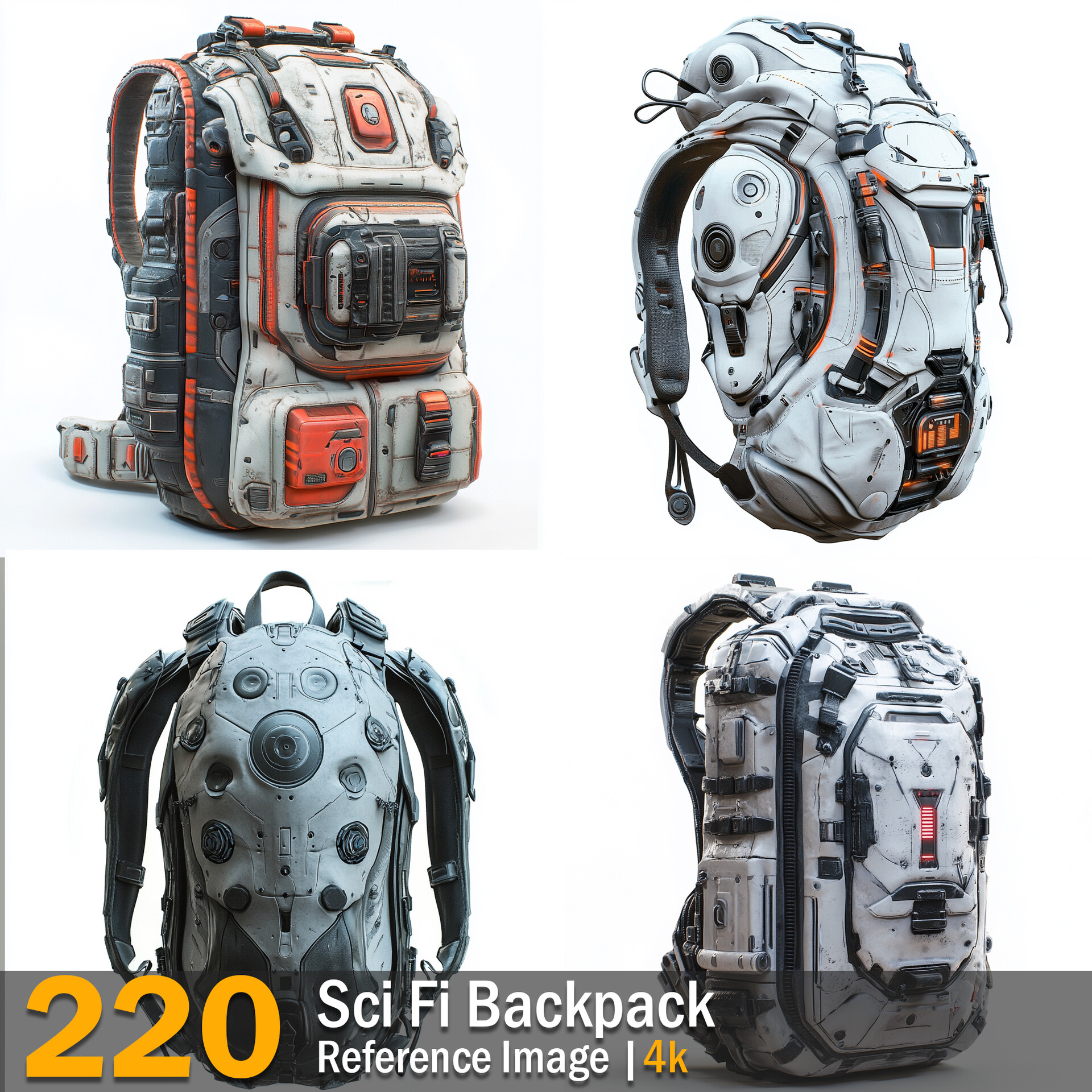 ArtStation - Sci Fi Backpack | Reference Images | 4K
