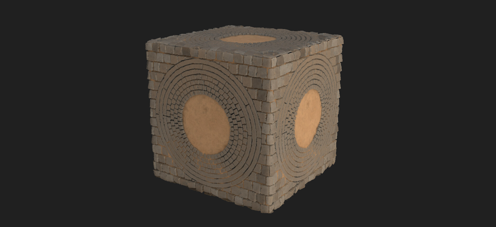 ArtStation - Stylized Brick Tiles
