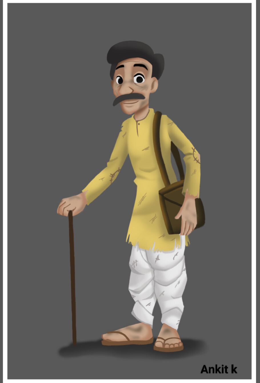 ArtStation - Begger (character design)
