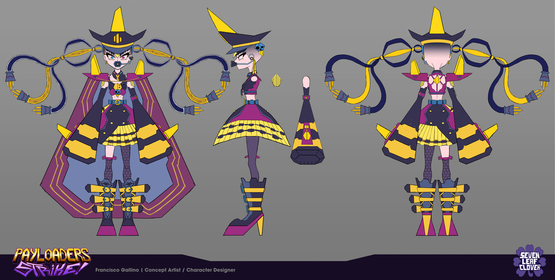 ArtStation - Entropy Character Turnaround Sheet