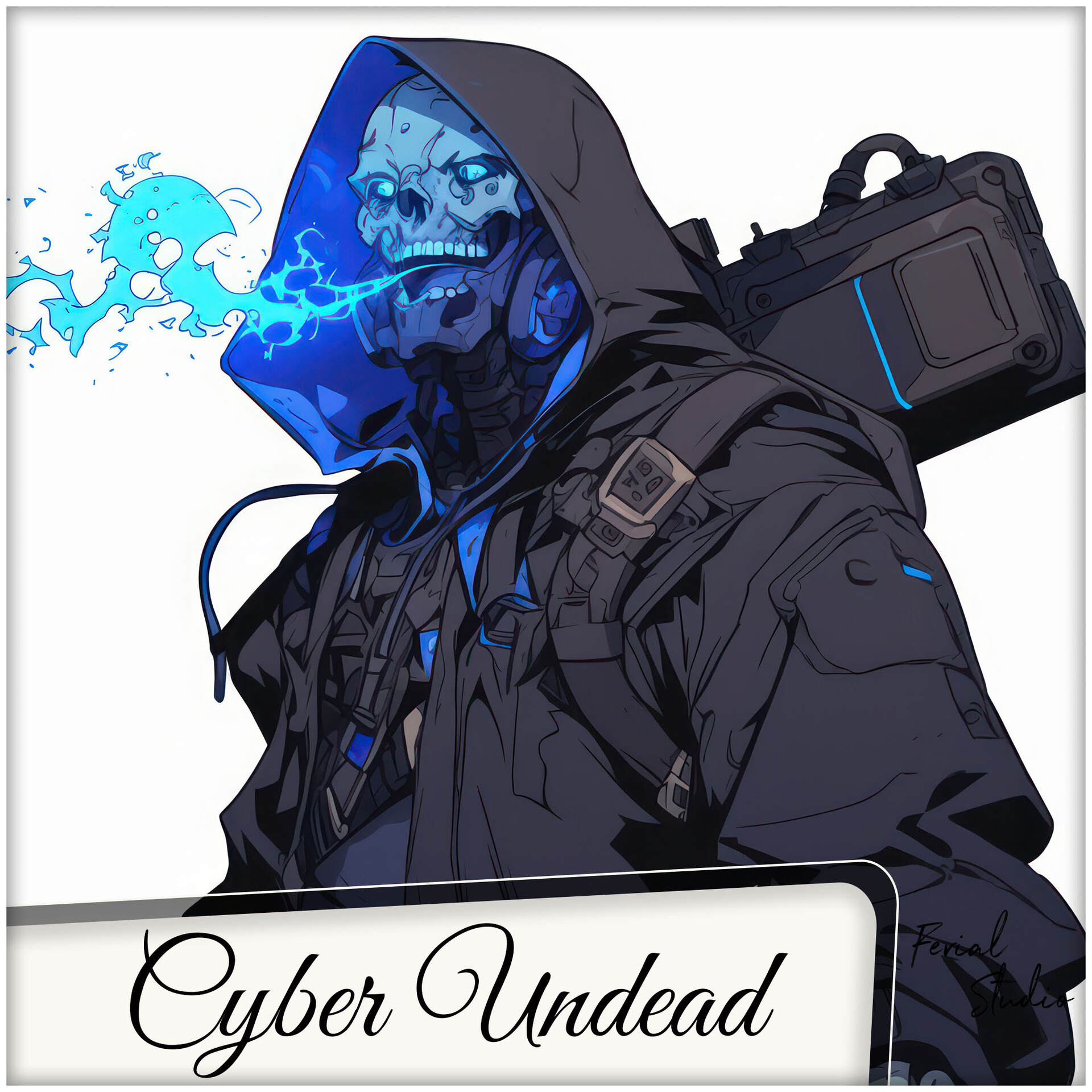 ArtStation - 🔹260 Cyber Undead - Cartoon Character Reference Image Pack ...