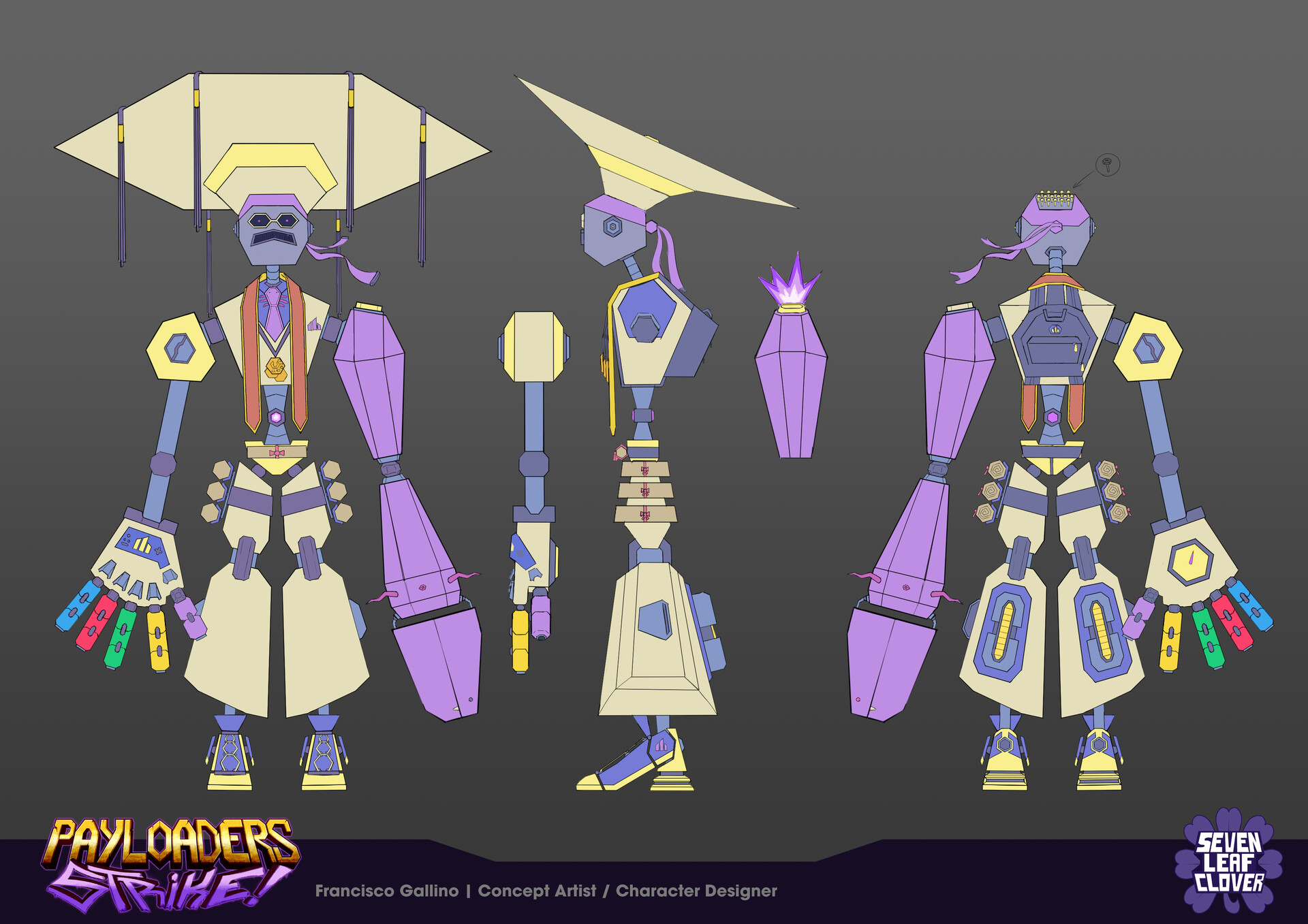 ArtStation - Iterator Character Turnaround Sheet