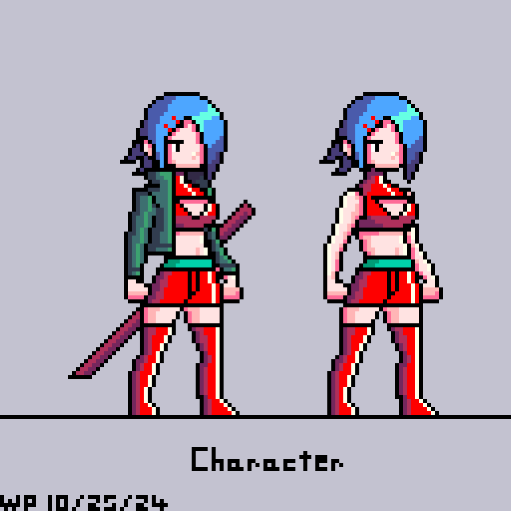 ArtStation - Pixel Character Design