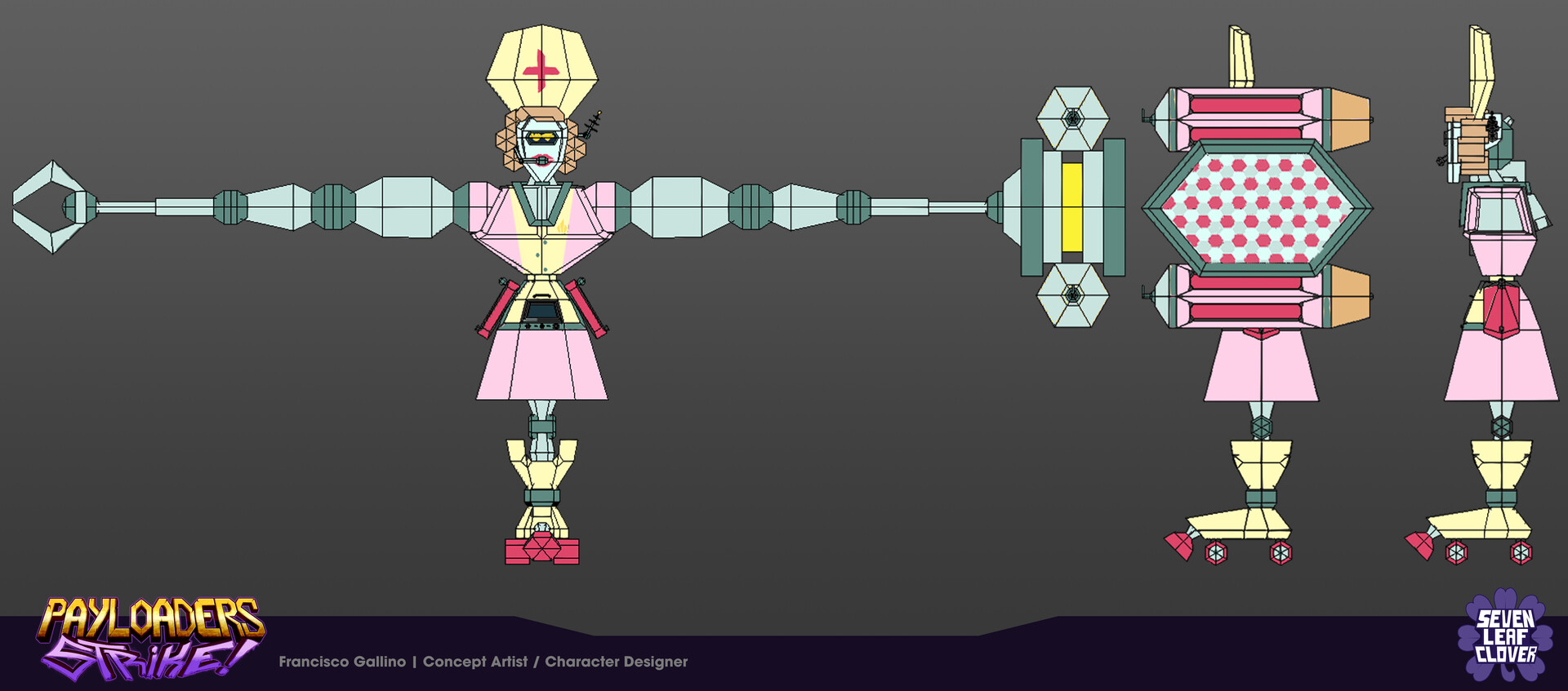 ArtStation - Josie Character Turnaround Sheet