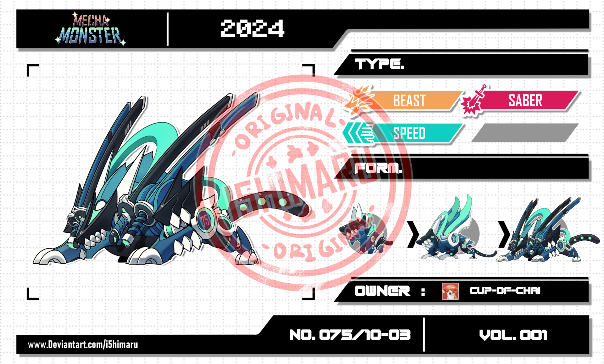 ArtStation - Mechamon NO.075/10-03 | VOL.006