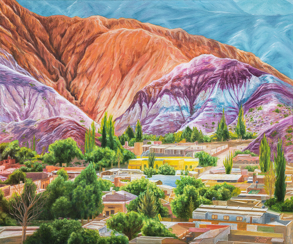 ArtStation - "Purmamarca, the pretty" -50x60cm-