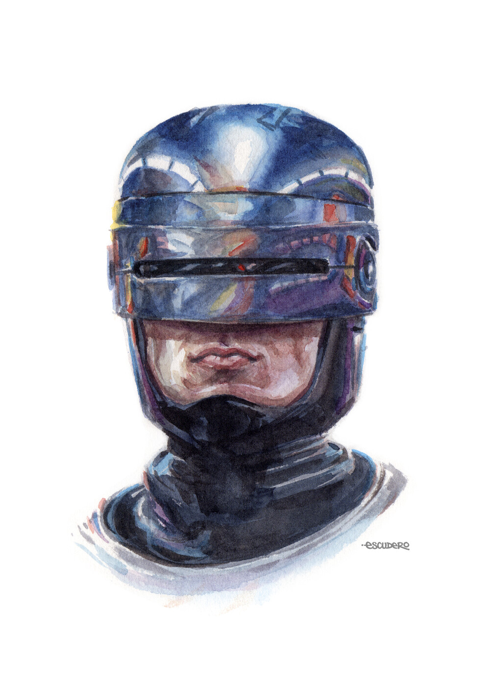 robocop drawing easy