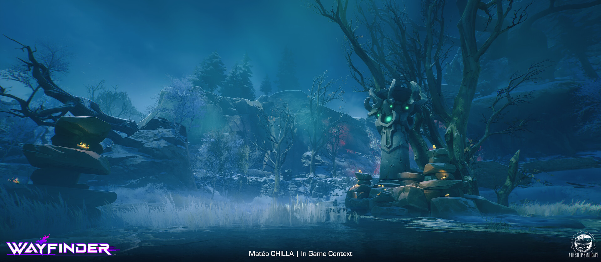 Matéo Chilla - Wayfinder - Stone Pillars